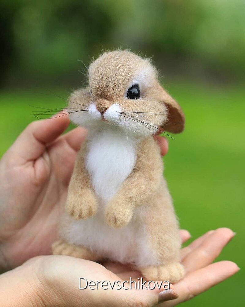 Милые войлочные зверюшки. Часть 1